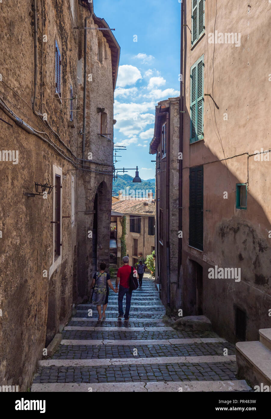 Subiaco (Italy) - A little charming medieval town on the Simbruini ...