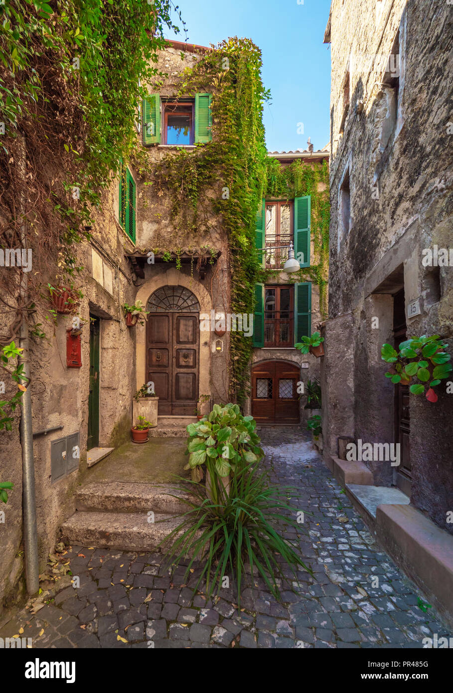 Subiaco (Italy) - A little charming medieval town on the Simbruini ...