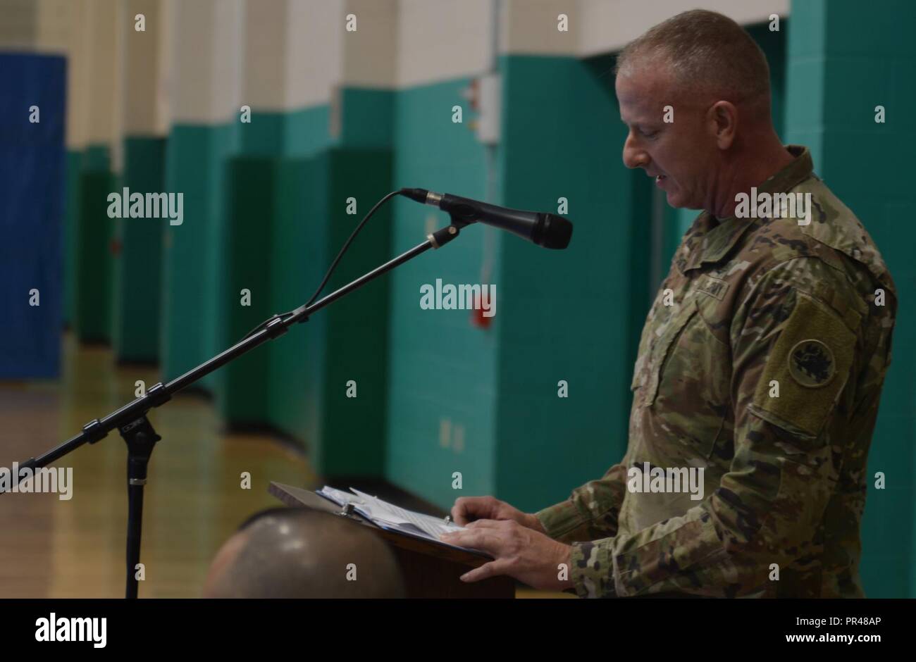 The Georgia Army National Guard Commander, Brig. Gen. Randall V ...
