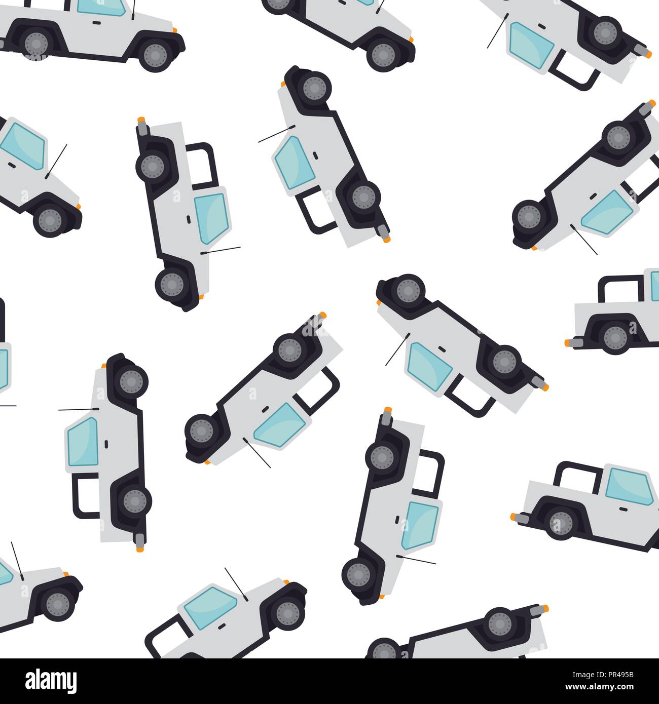 jeep 4x4 pattern background vector illustration design Stock Vector ...