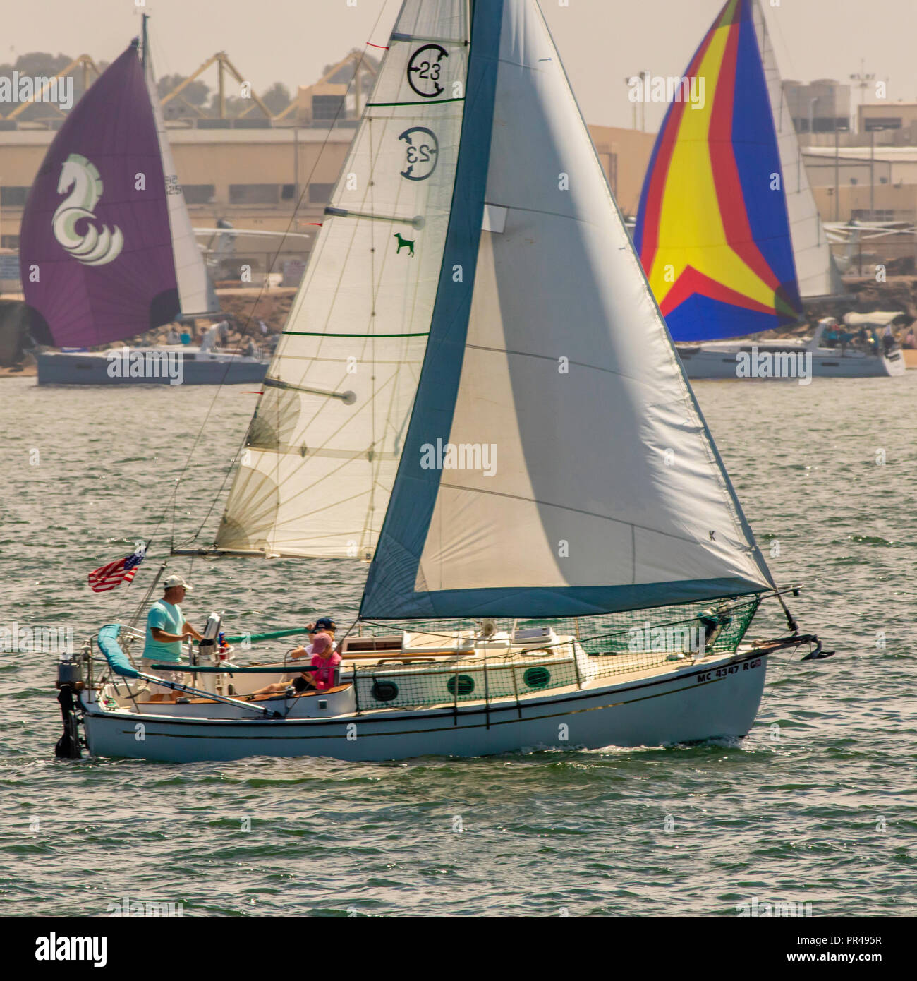 Go Fast Sailing Stock Photo - Alamy