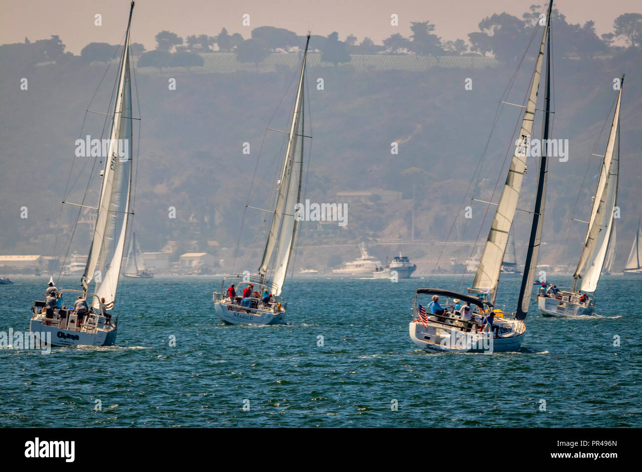 Go Fast Sailing Stock Photo - Alamy
