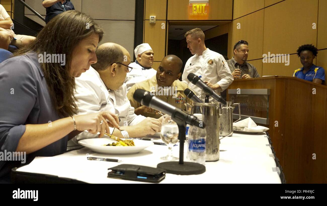 Kris Reid, left, executive director, Culinary Guild Executive, Jerry ...