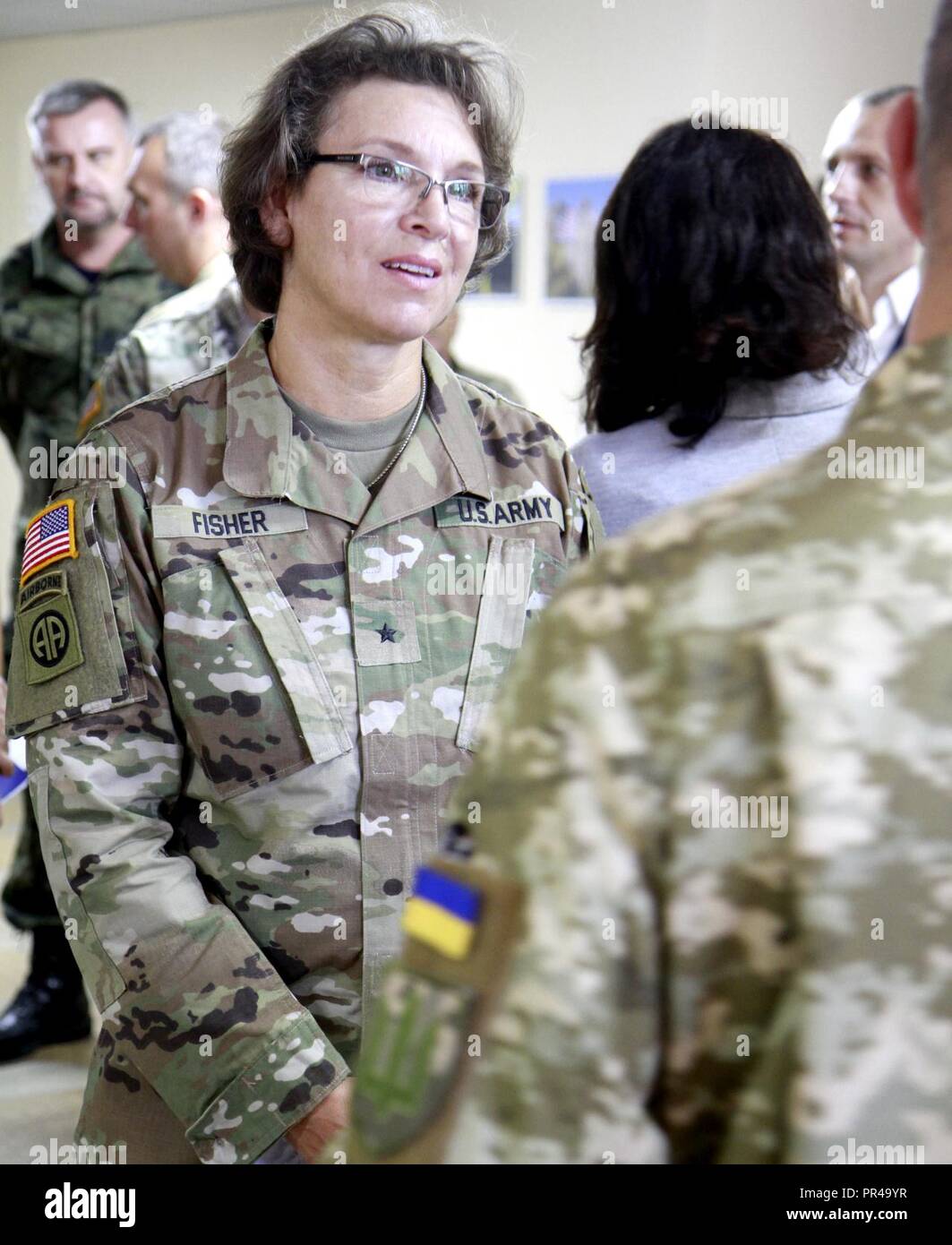 U.S. Army Brig. Gen. Kelly Fisher, California Army National Guard Land ...