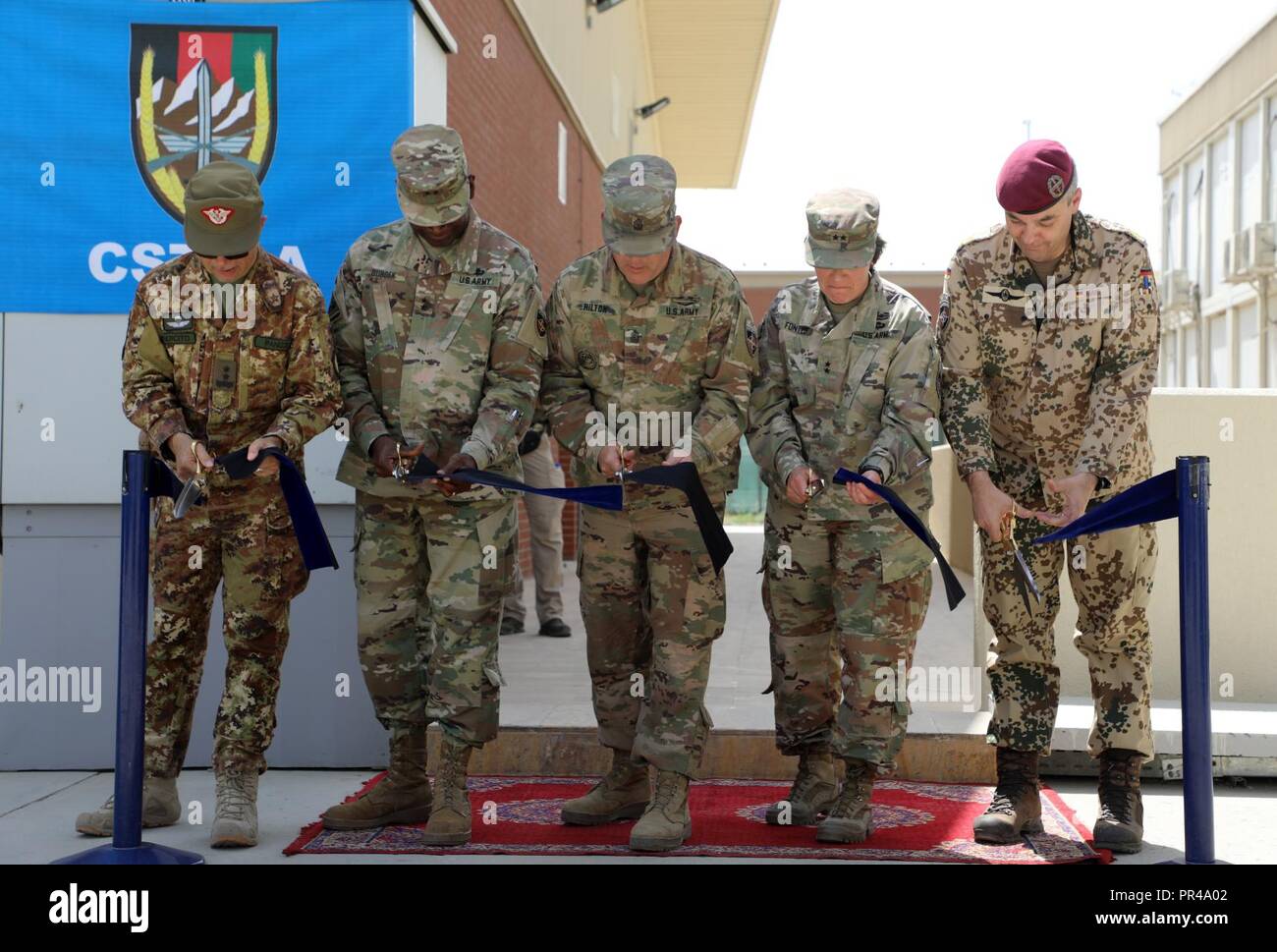 KABUL, Afghanistan (Sept. 8, 2018) -- Representatives from 21 coalition ...