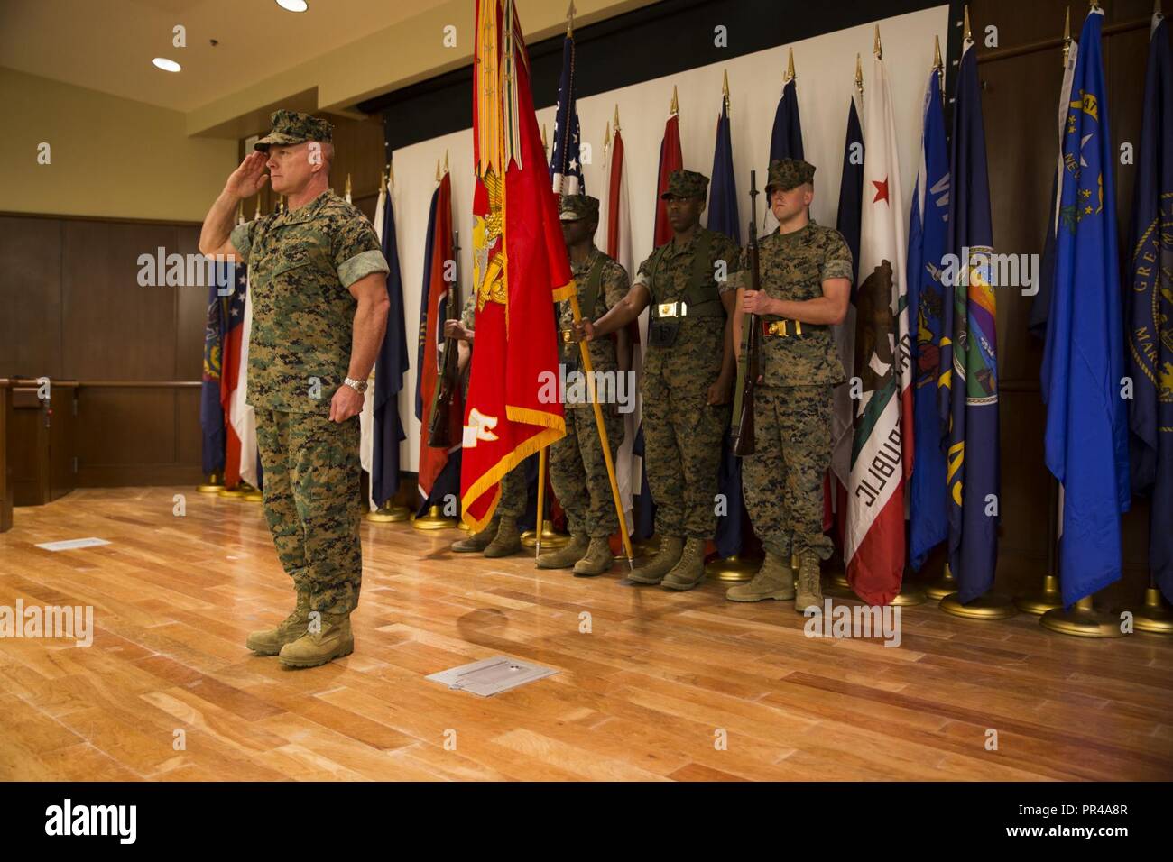 Brig. Gen. Michael S. Martin, commanding general of 4th Marine Division ...