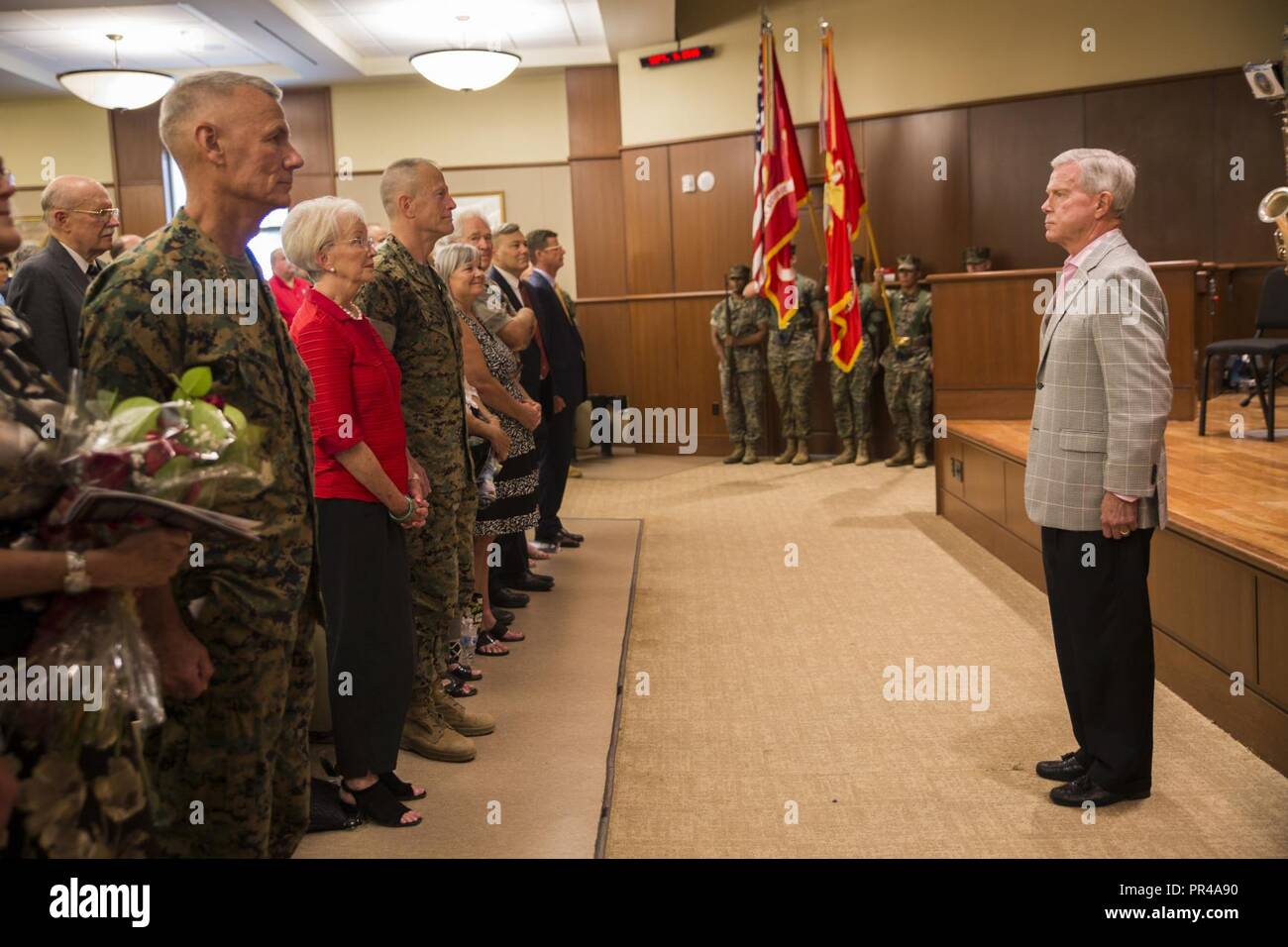 Retired Marine Gen. James F. Amos, 35th Commandant of the Marine Corps ...