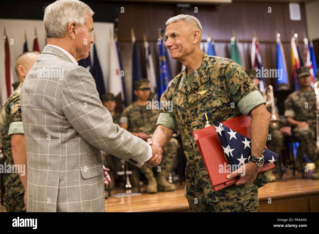 Retired Marine Gen. James F. Amos, 35th Commandant of the Marine Corps ...