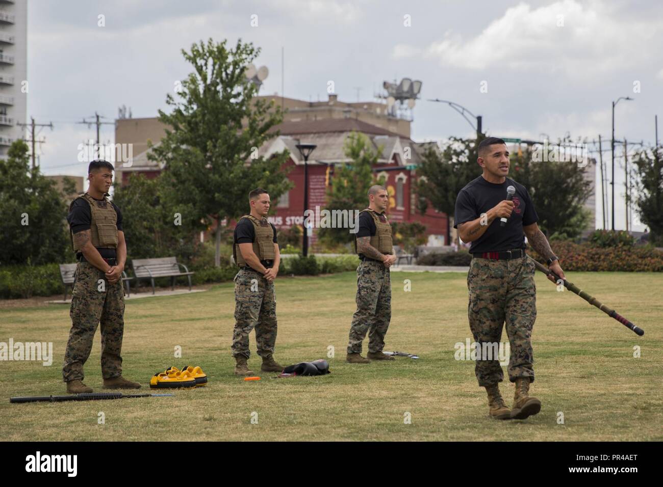U.S. Marine Corps Gunnery Sgt. Robert Jimenez, a Marine Corps Force ...