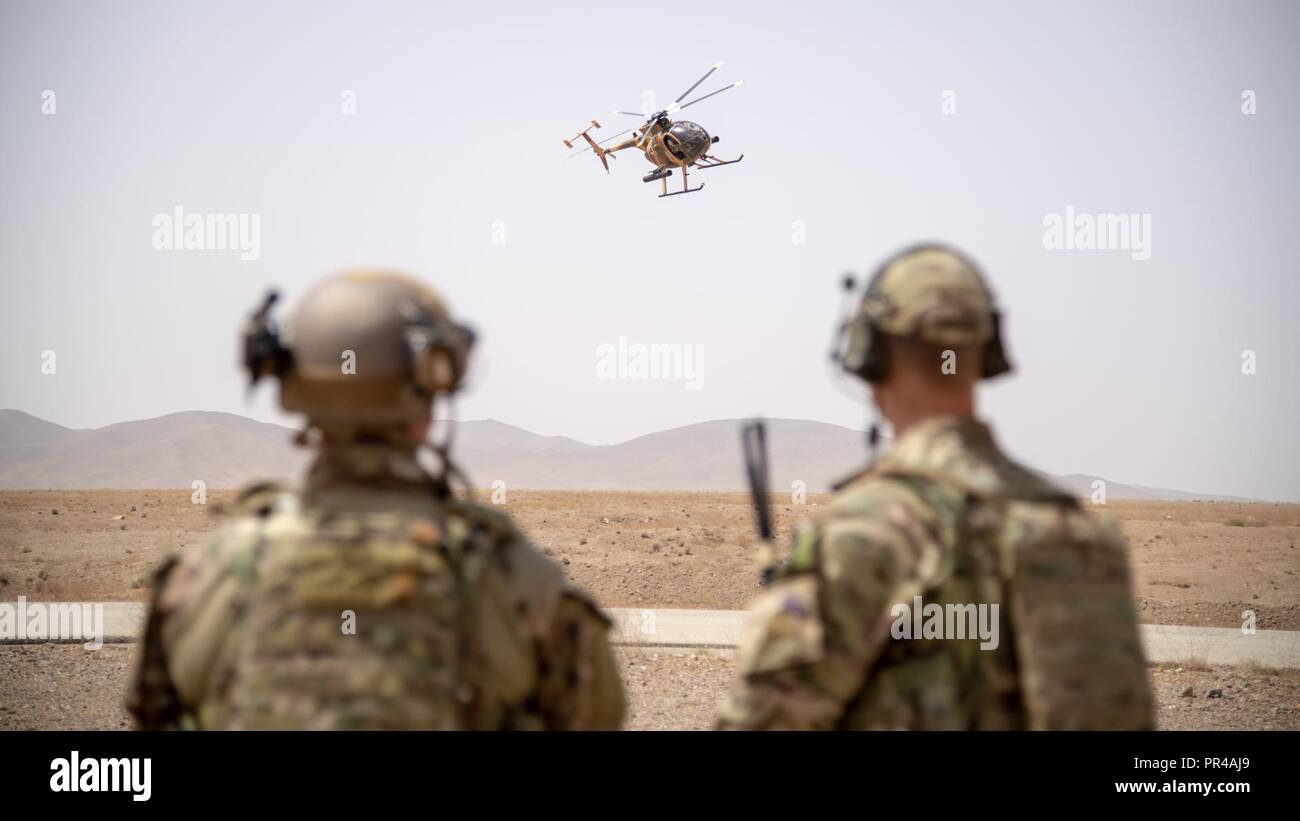 KABUL, Afghanistan (Sept. 5, 2018) Train, Advise and Assist Command-Air operations advisors ...