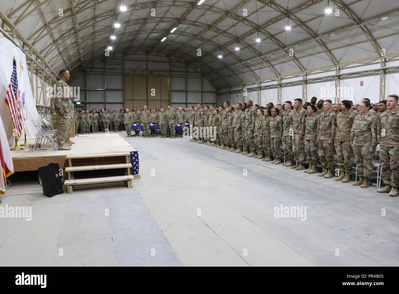 U.S. Army Soldiers graduating from the Basic Leader Course conclude the ...