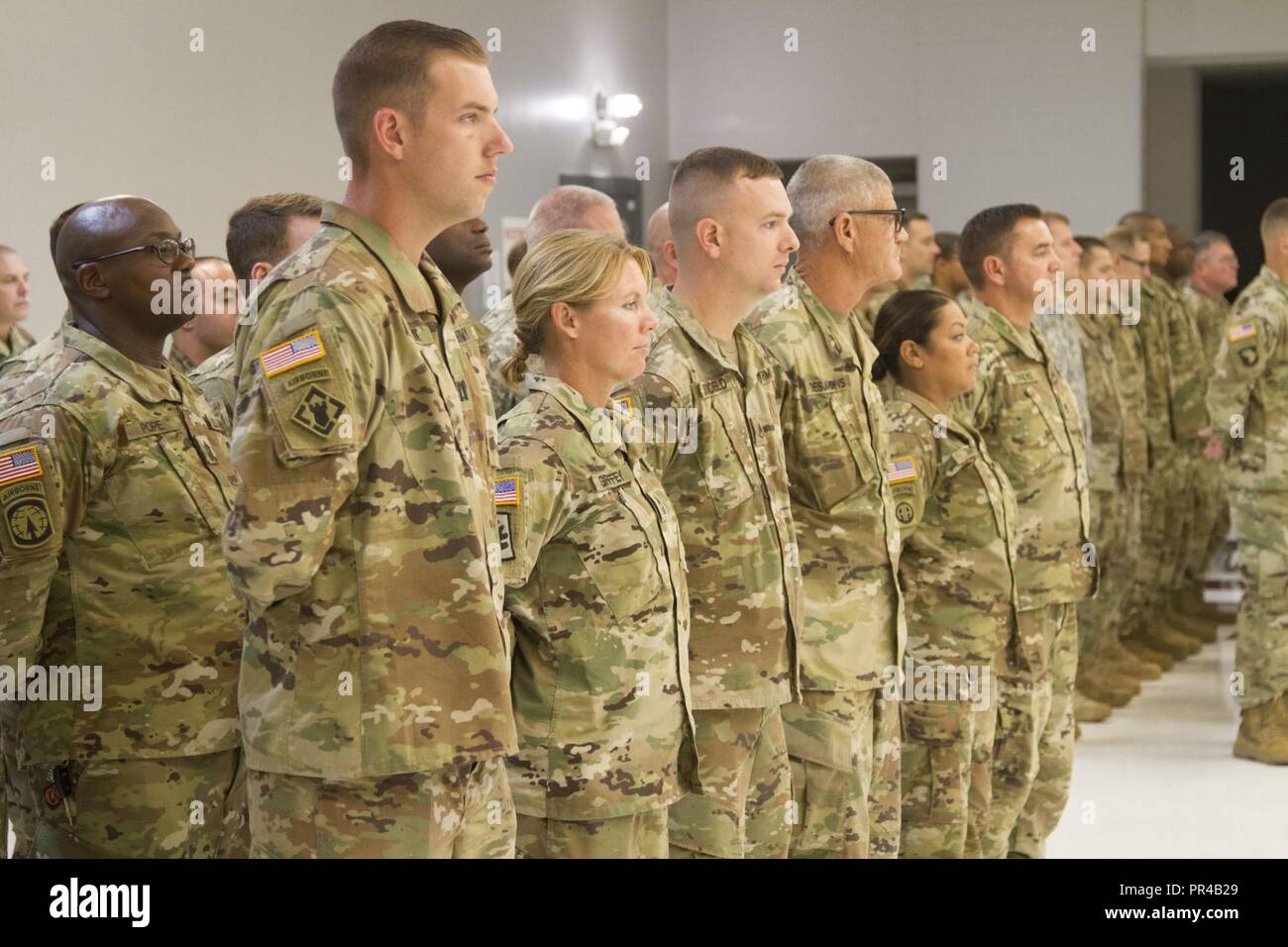 Soldiers from 3rd Battalion, 397th Observer Coach/Trainer Regiment ...