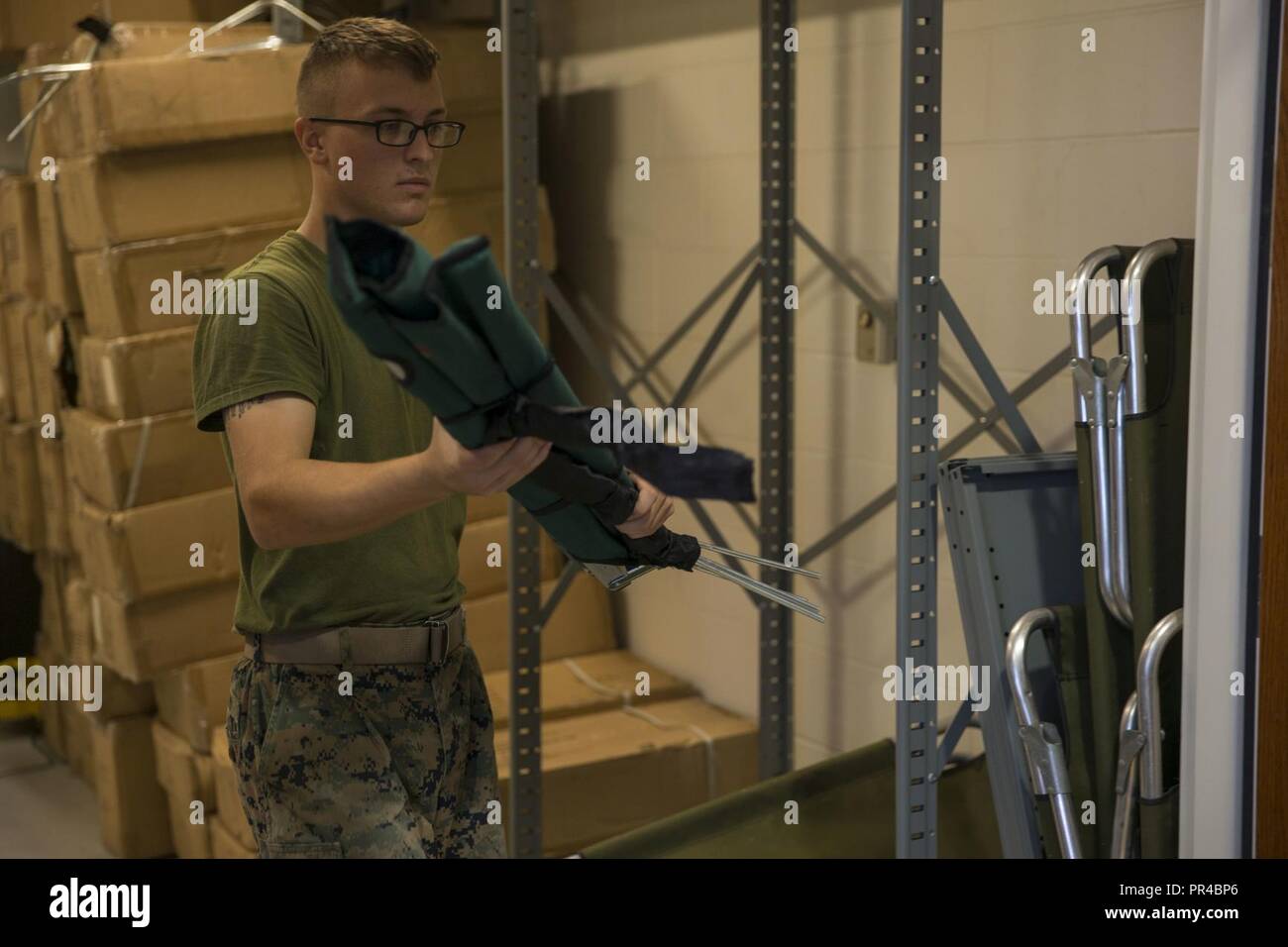U.S. Marine Corps Pfc. William Dienno, motor vehicle operator ...