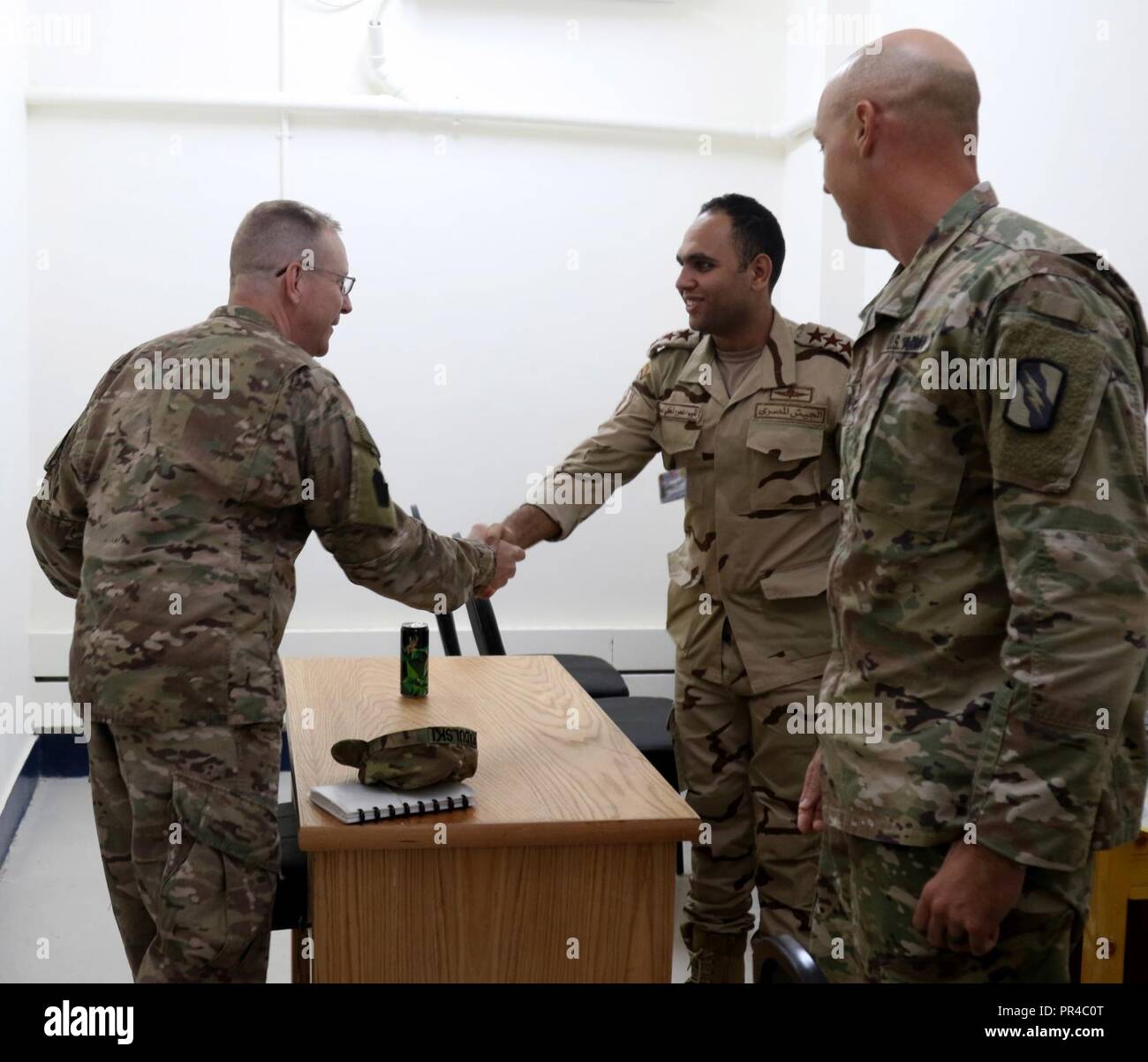 MOHAMED NAGUIB MILITARY BASE, Egypt – Brig. Gen. Stephen Radulski ...