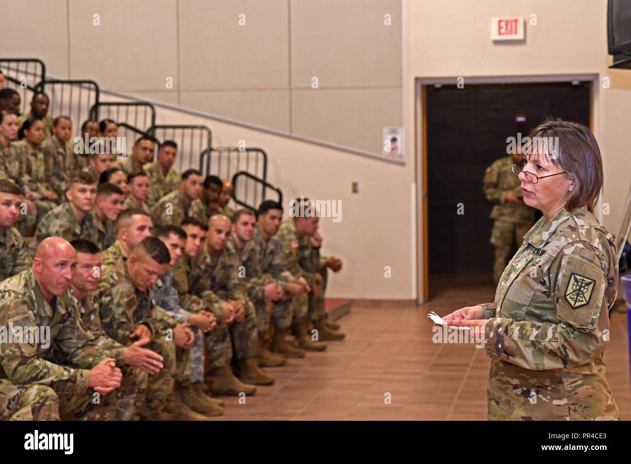 Brig. Gen. Susie S. Kuilan, the deputy commanding general of operations ...