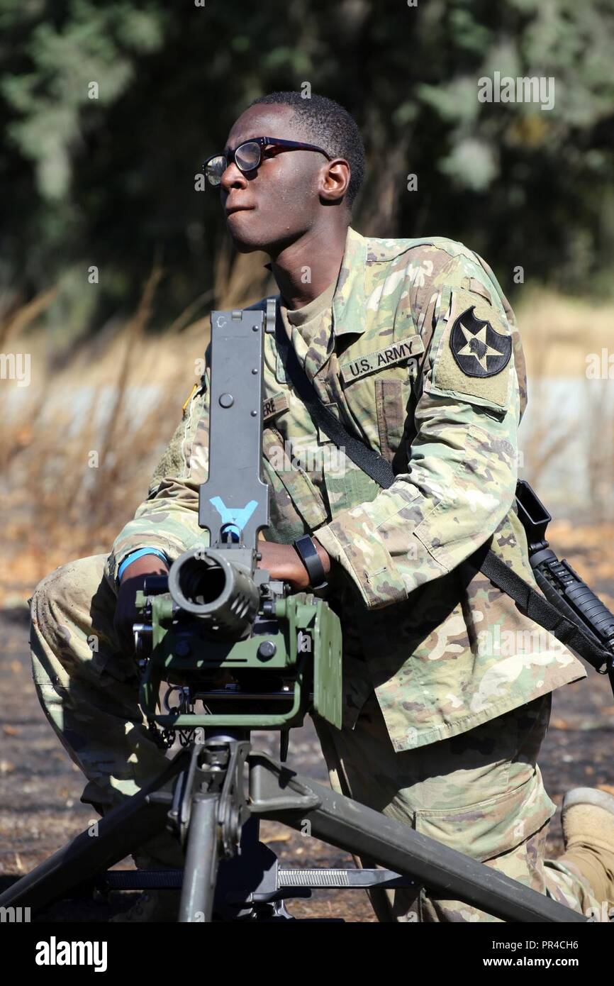 Spc. Arbogaste Twizere, combat engineer, Headquarters Company, 898th ...