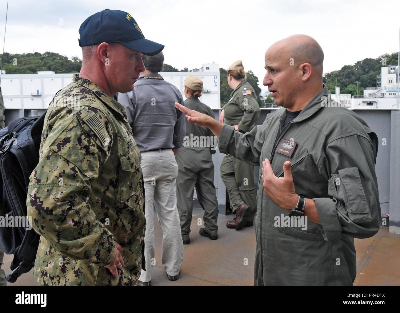 YOKOSUKA, Japan (Sep 12, 2018) - U.S. 7th Fleet flagship USS Blue Ridge ...