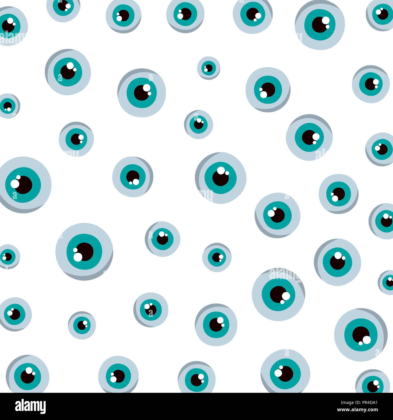 comic eye human pattern background vector illustration design Stock ...
