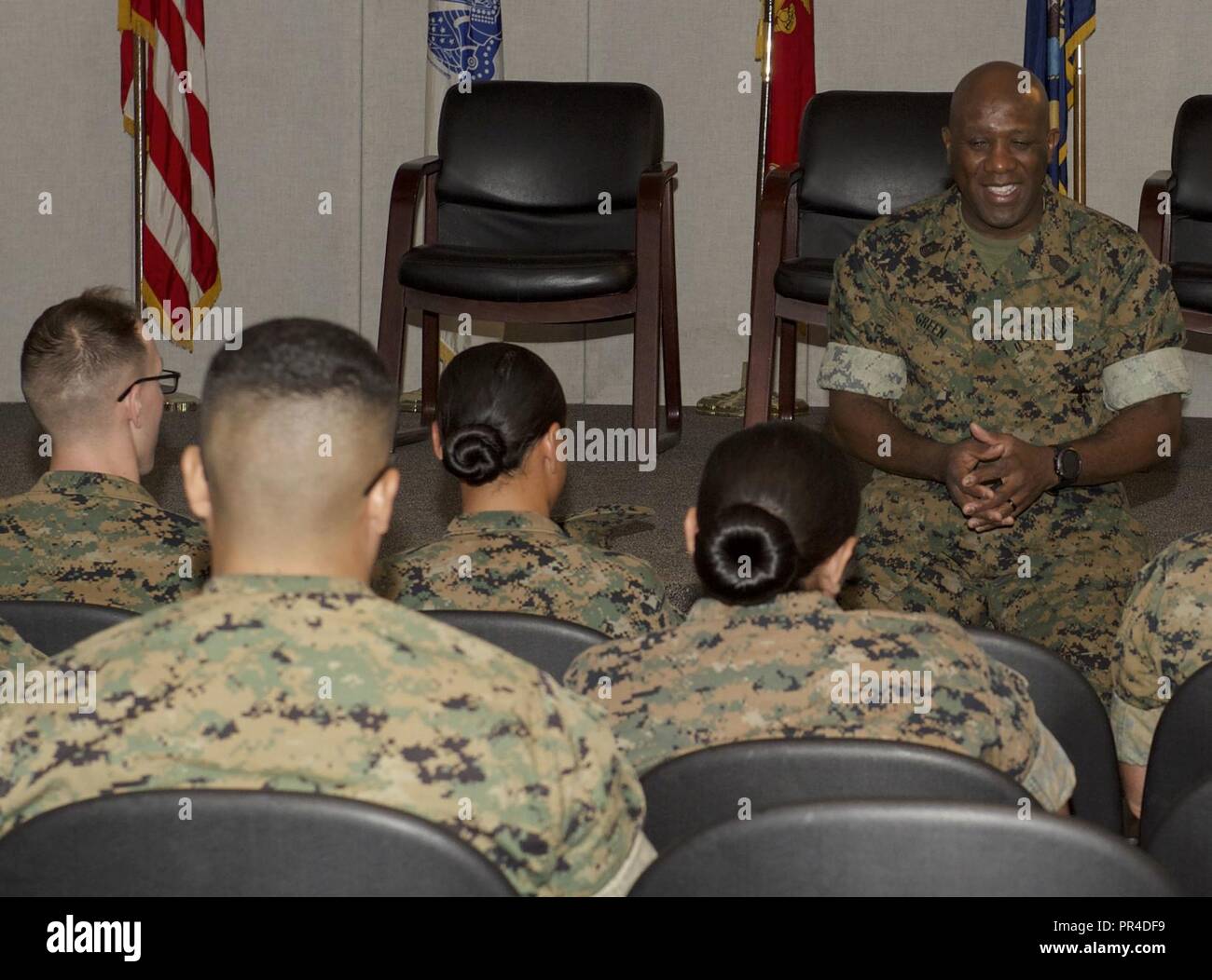 -- The Sergeant Major of the Marine Corps (SMMC), Ronald L. Green ...