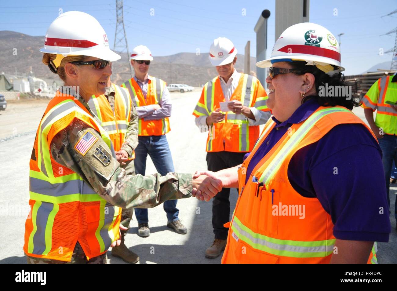 USACE South Pacific Division Commander Col. Kim Colloton recognized Pat ...