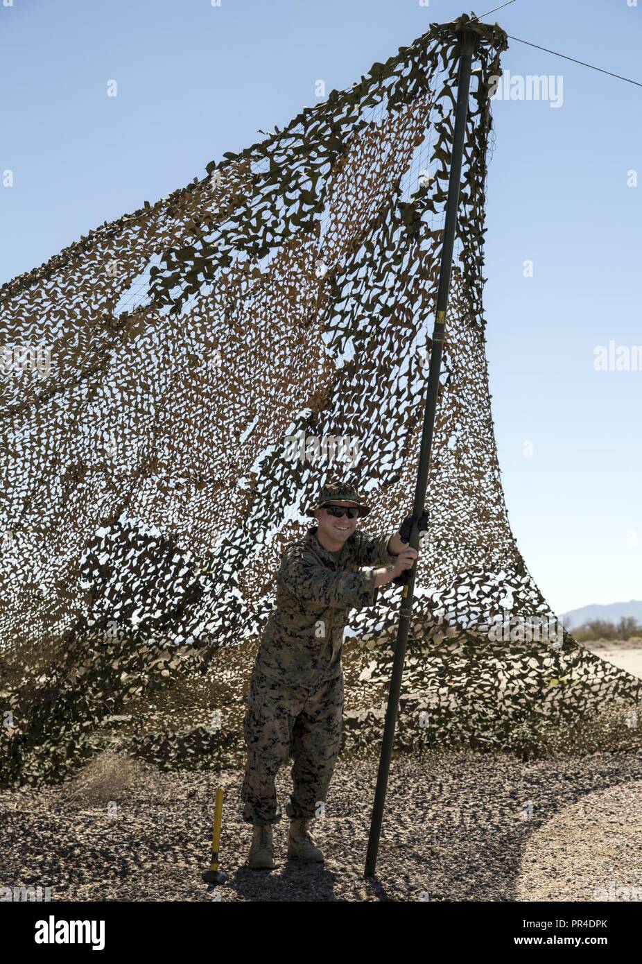 U.S. Marine Corps Sgt. Cody Hall, an air traffic controller with Bravo ...
