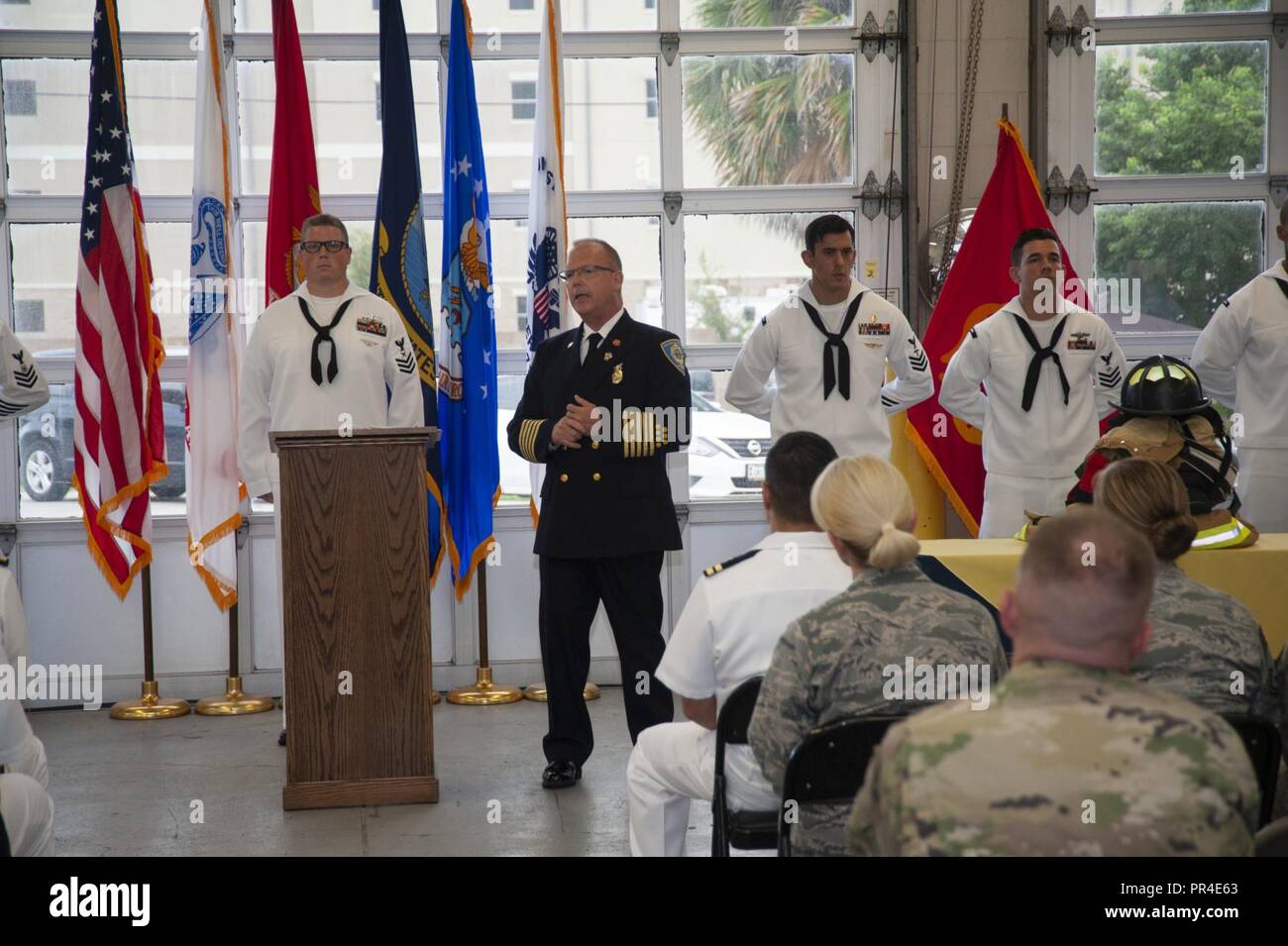 SAN ANTONIO (Sept. 11, 2018) Mark Ledford, Joint Base San Antonio Fire ...