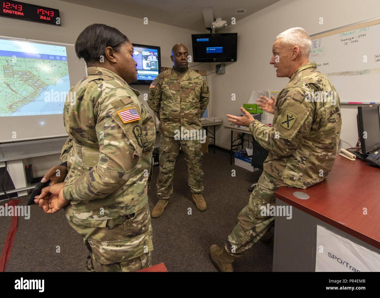 U.S. Army Col. Robin Stilwell, commander of the 218th Maneuver ...