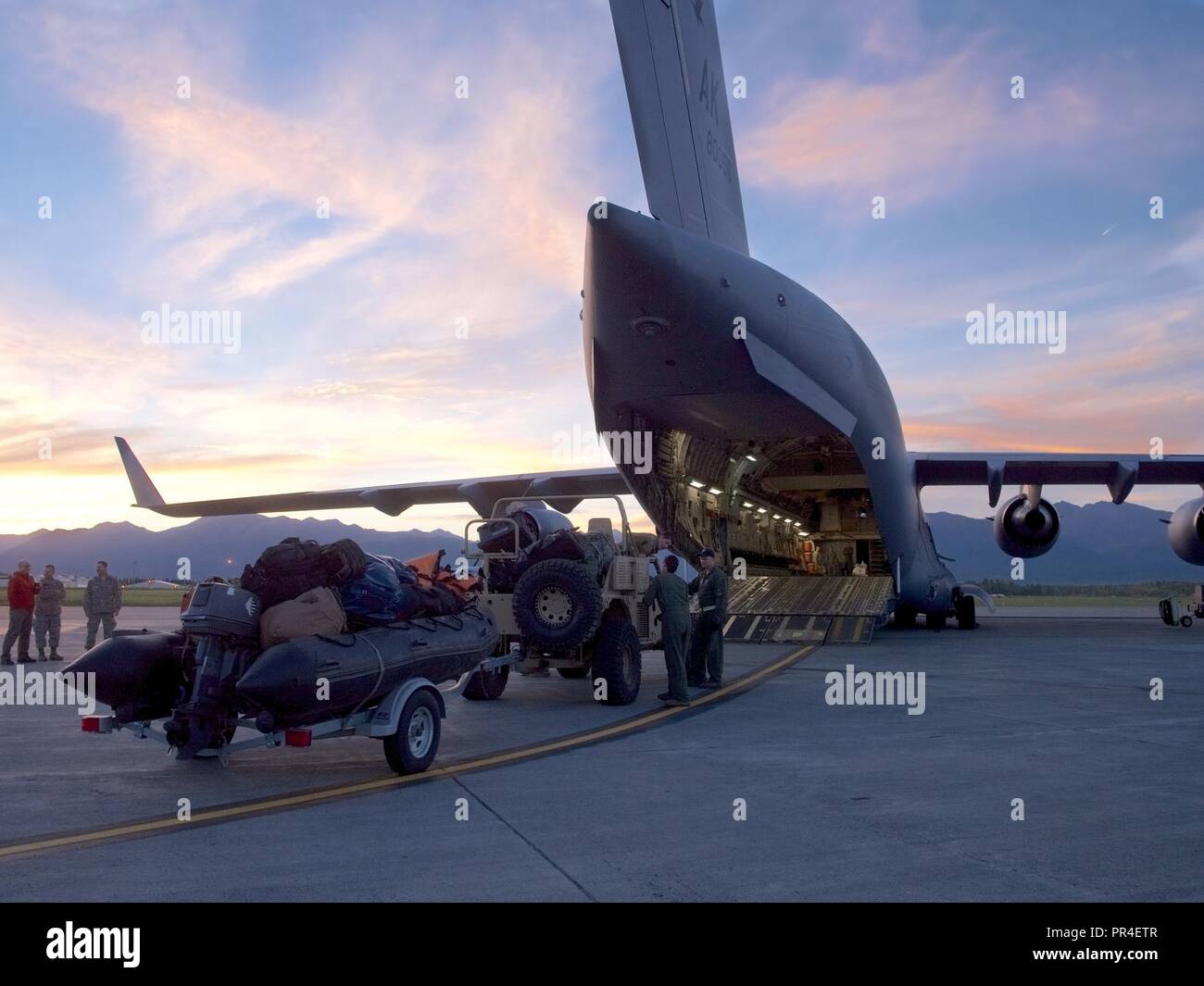 Guardian angel air deployable rescue vehicle hi-res stock photography ...