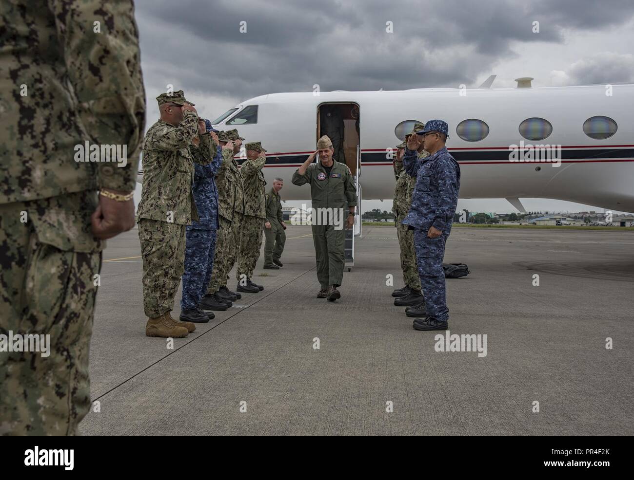 Japan (Sept. 12, 2018) Adm. Bill Moran, Vice Chief of Naval Operations ...
