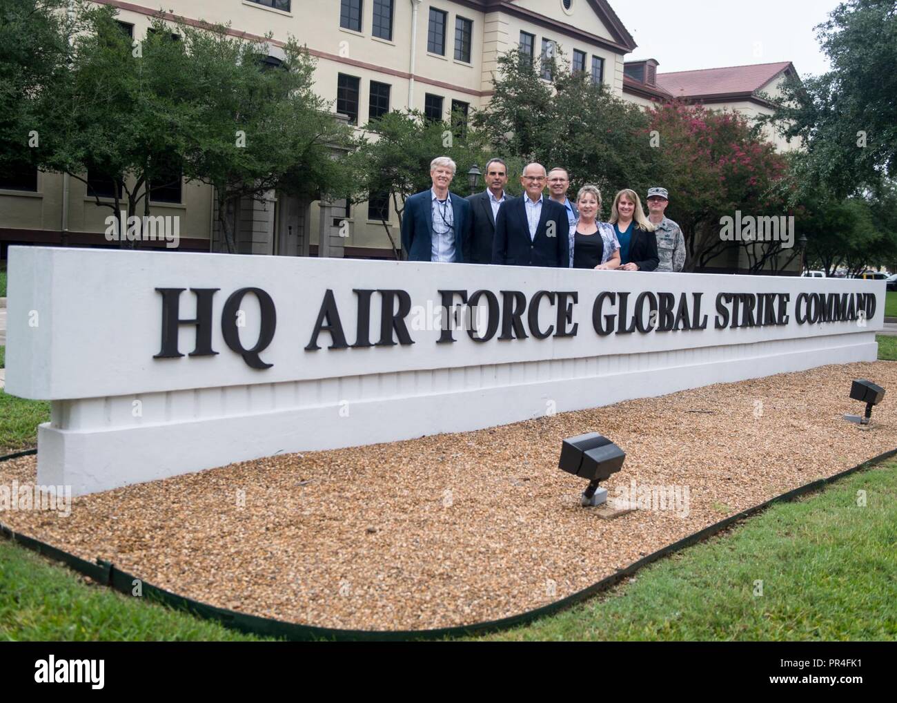 Members of the Air Force Global Strike Command Office of the Chief ...