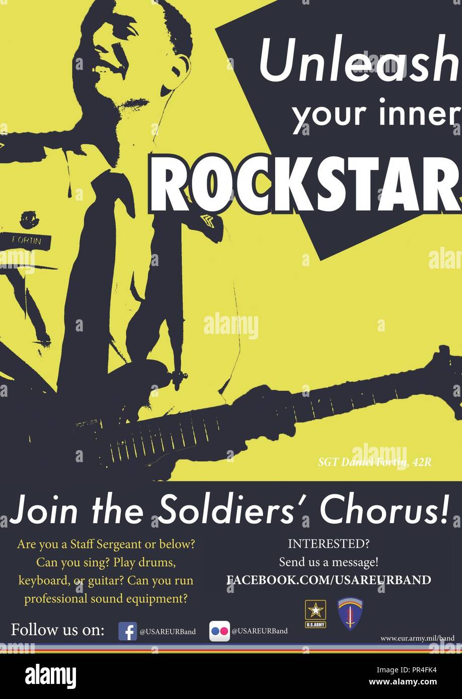 USAREUR Band & Chorus - Chorus Recruitment Marketing Poster (2/3 ...