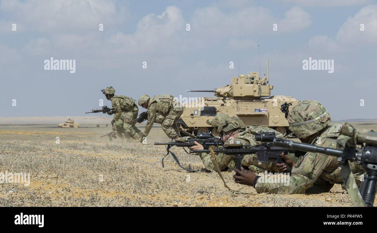 MOHAMED NAGUIB MILITARY BASE, Egypt - U.S Army Soldiers assigned to ...