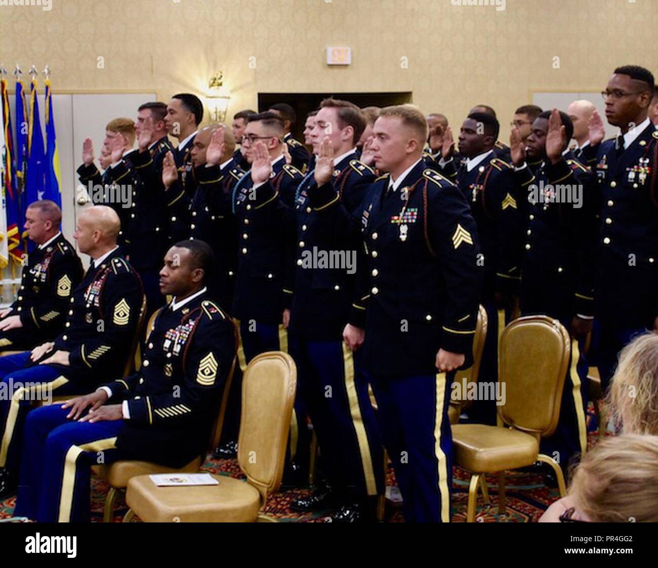 Non-commissioned officers of 3rd Battalion, 15th Infantry Regiment, 2nd ...