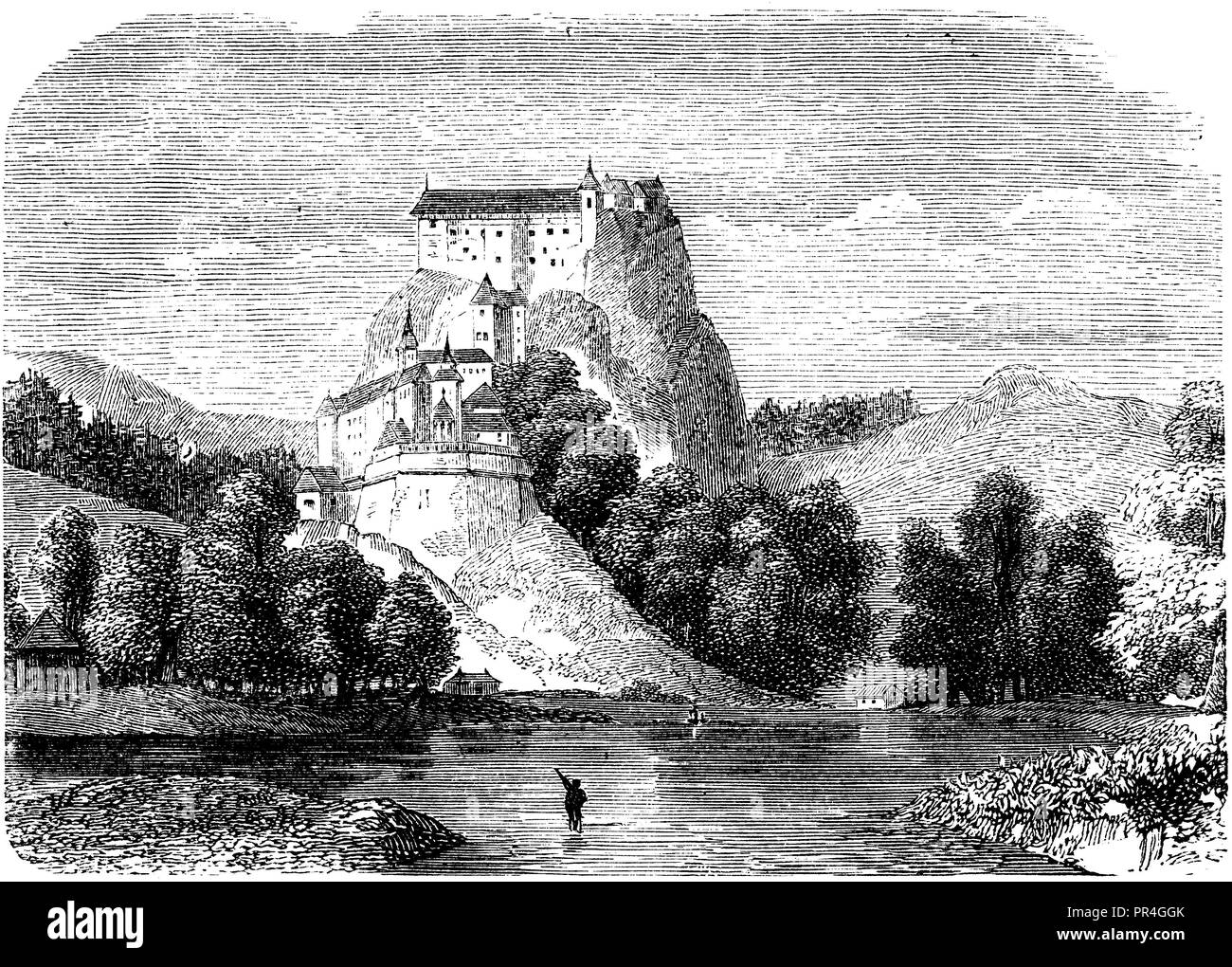 Rock lock Black and White Stock Photos & Images - Alamy