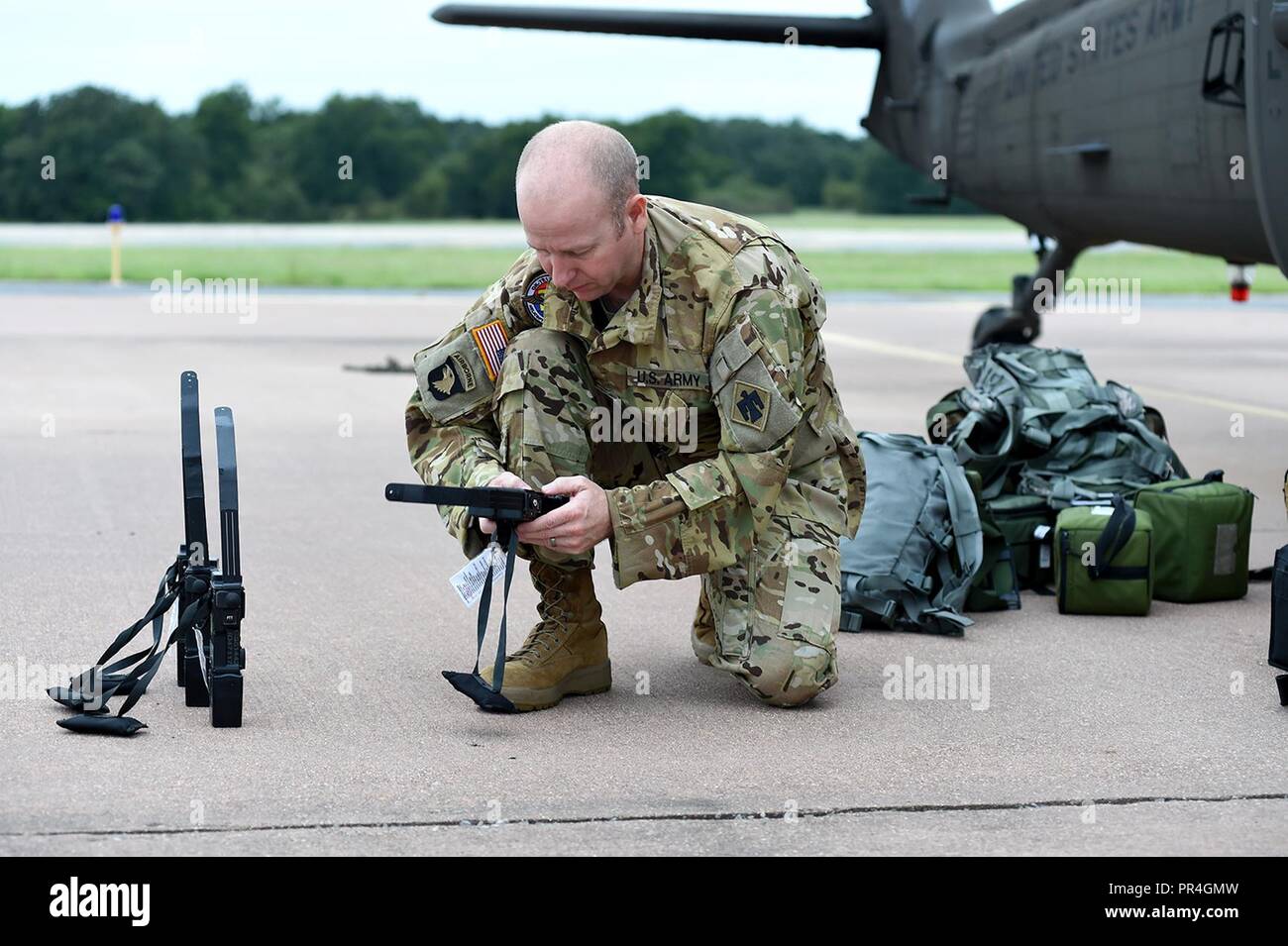 Chief Warrant Officer 2 John Jenkins, UH-60 Blackhawk pilot, assigned ...