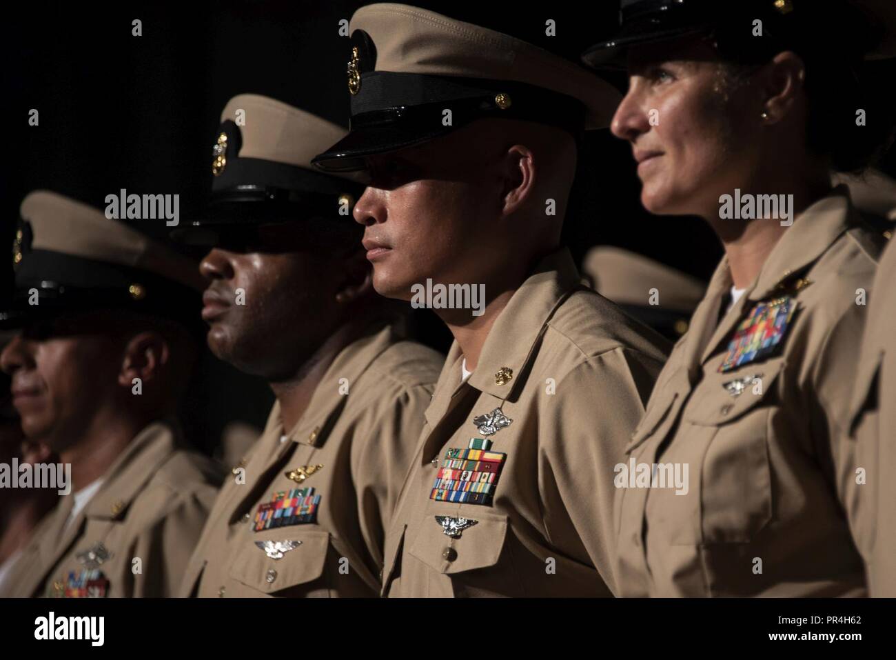 Chief petty officers pinning ceremony hi-res stock photography and ...