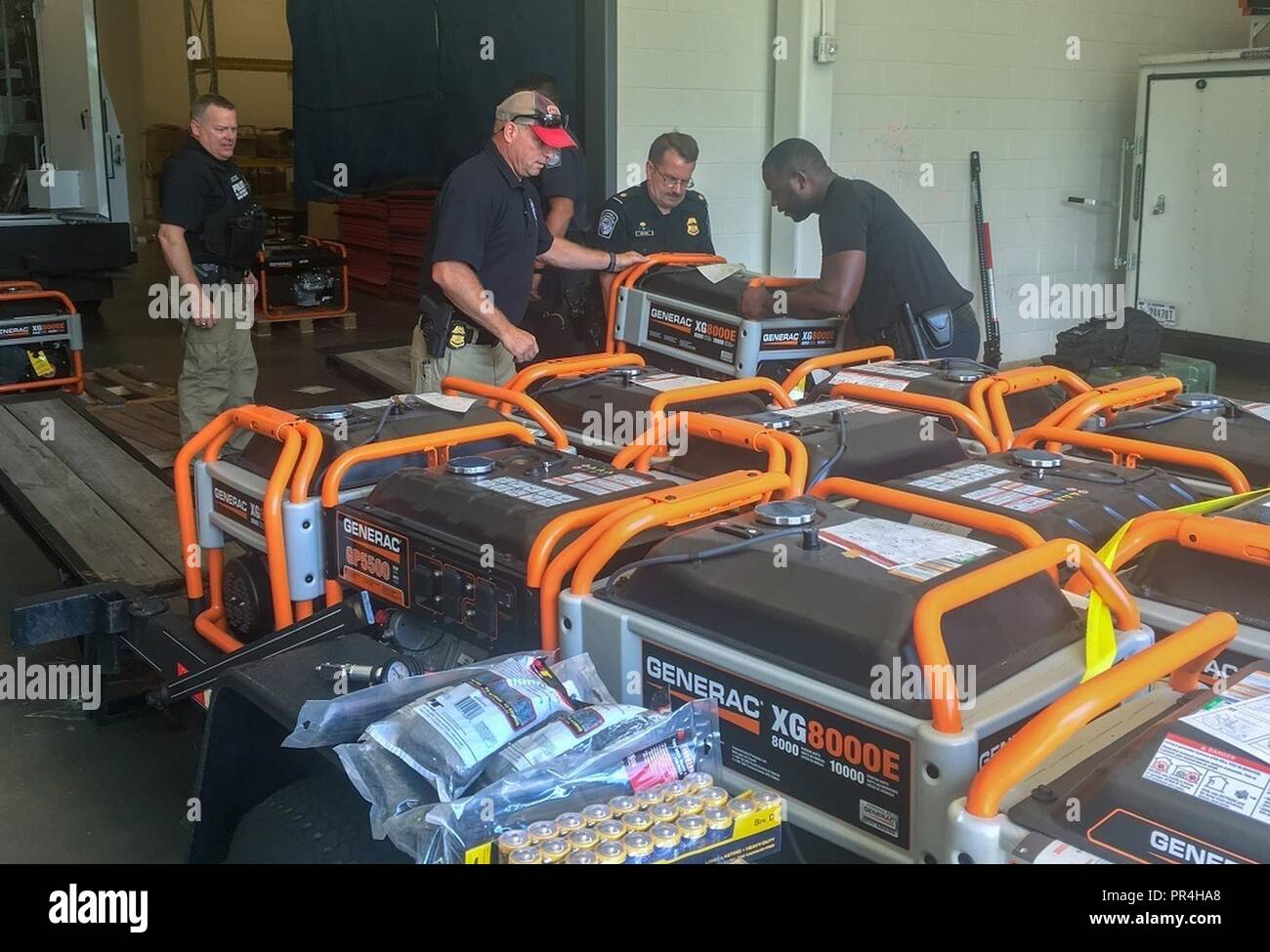 Atlanta CBP officers check and prepare emergency equipment ahead of ...