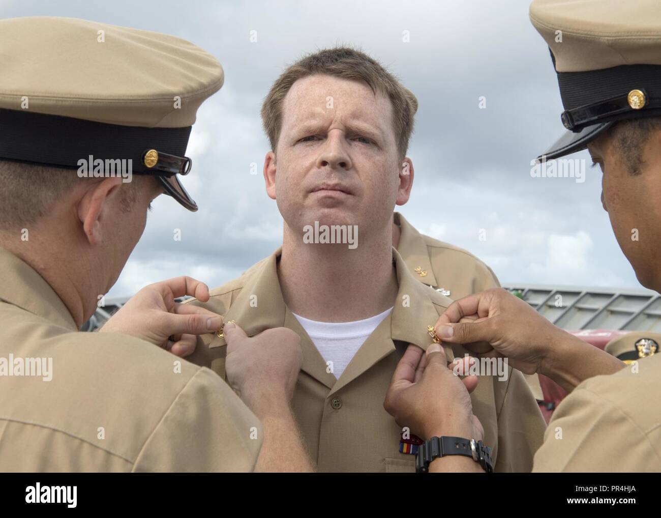 Chief petty officer collar devices hi-res stock photography and images ...