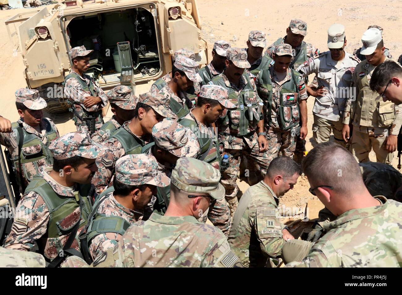 MOHAMED NAGUIB MILITARY BASE, Egypt – Capt. John Rowland (CENTER ...
