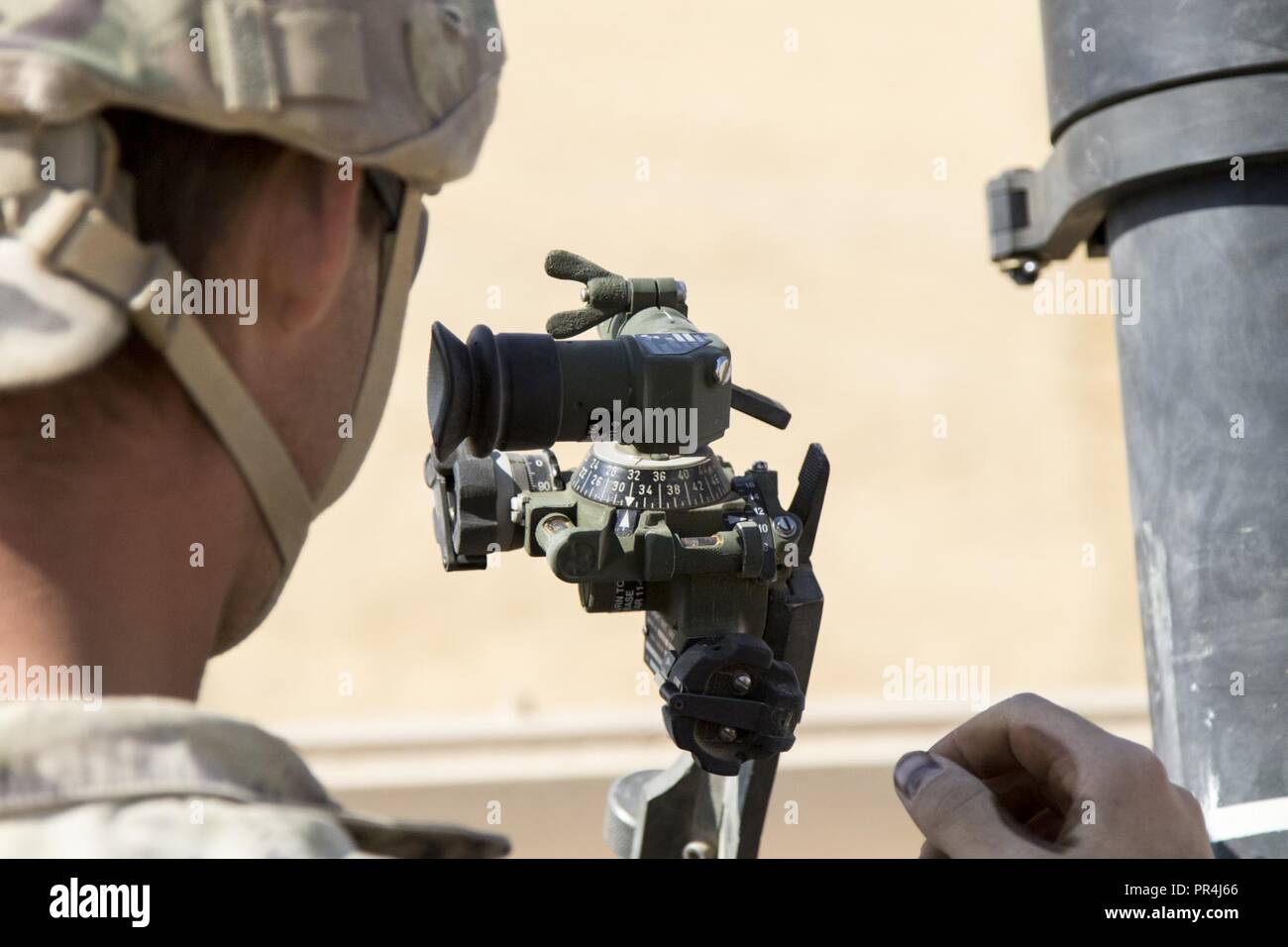MOHAMED NAGUIB MILITARY BASE, Egypt - U.S Army Cpl. George Hickson, a ...