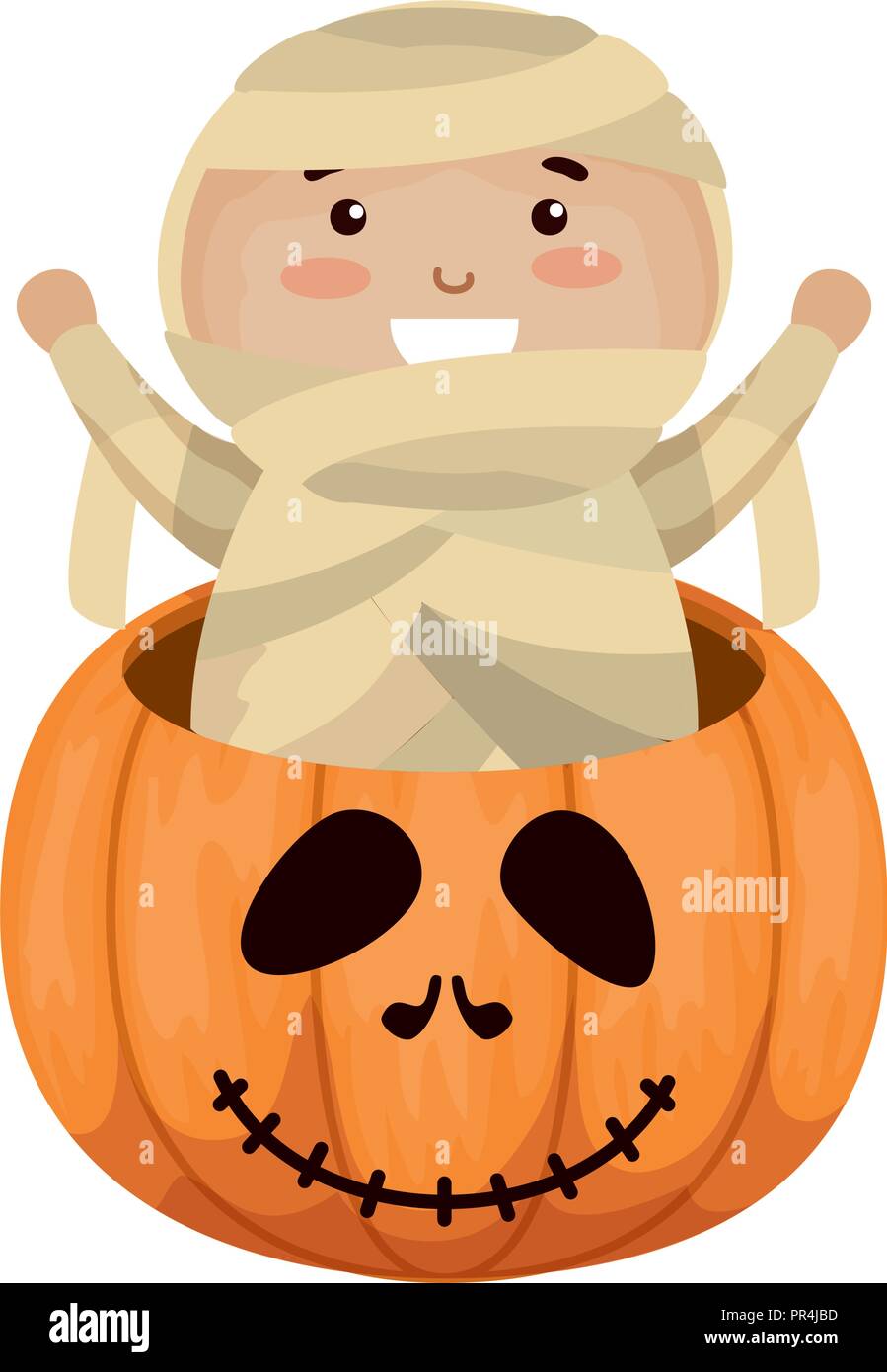 Dressing Up For Halloween Clipart Mummy