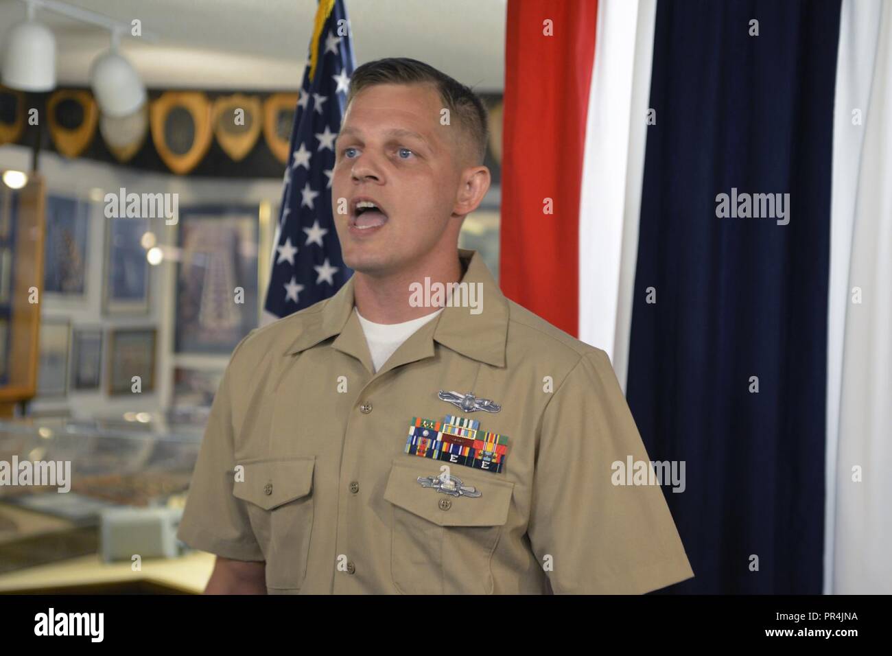 Chief select Information Systems Technician Submarines 1st Class Andrew ...