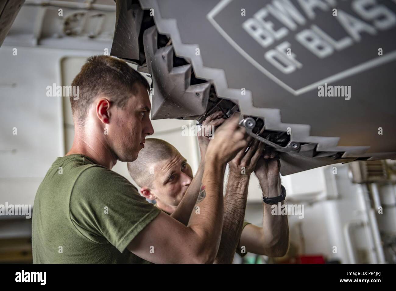 OF ADEN (Sept. 13 2018) – Marine Corps Lance Cpl. Ryan Fisher and ...