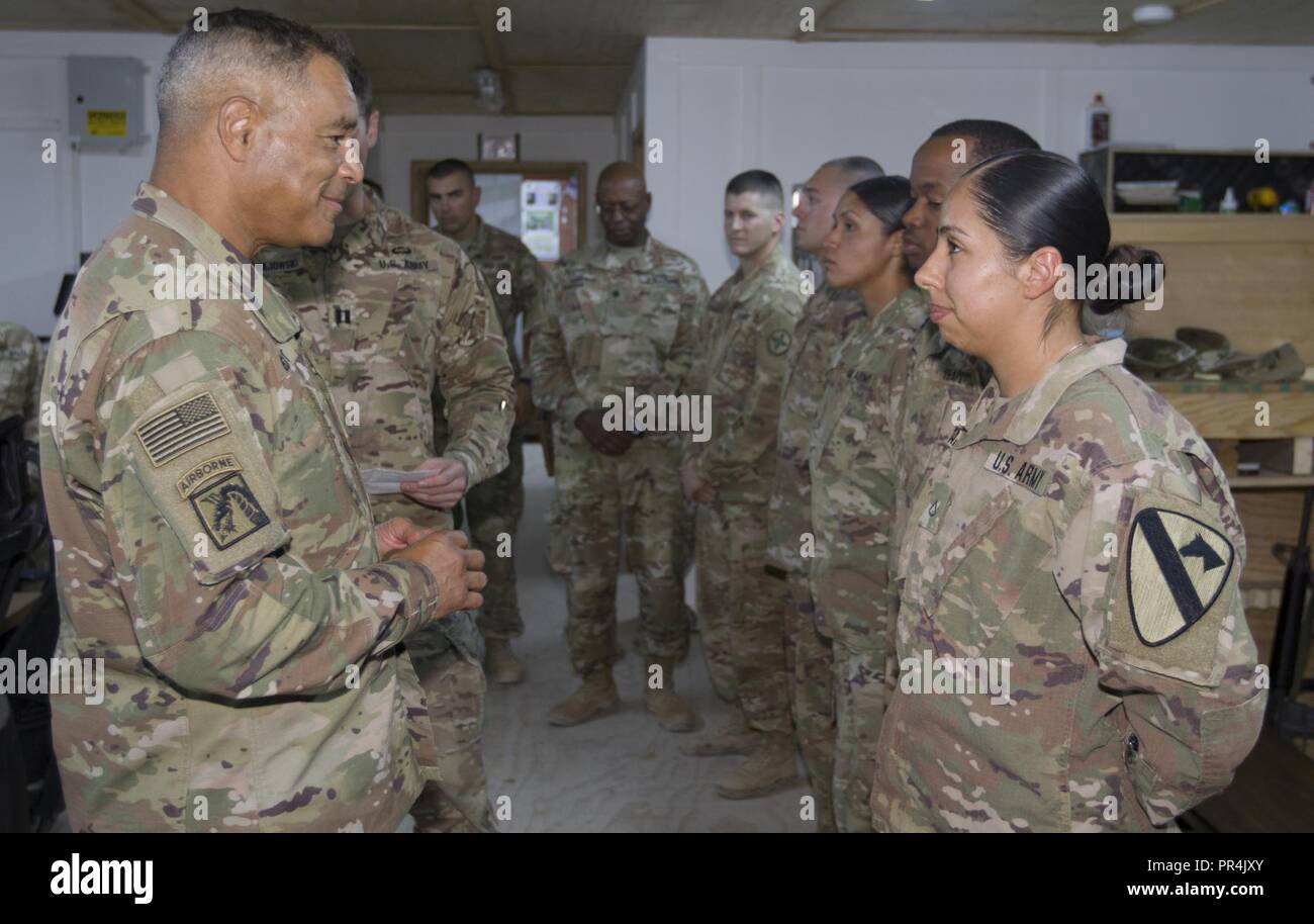 U.S. Army Lt. Gen. Michael X. Garrett, U.S. Army Central commander ...