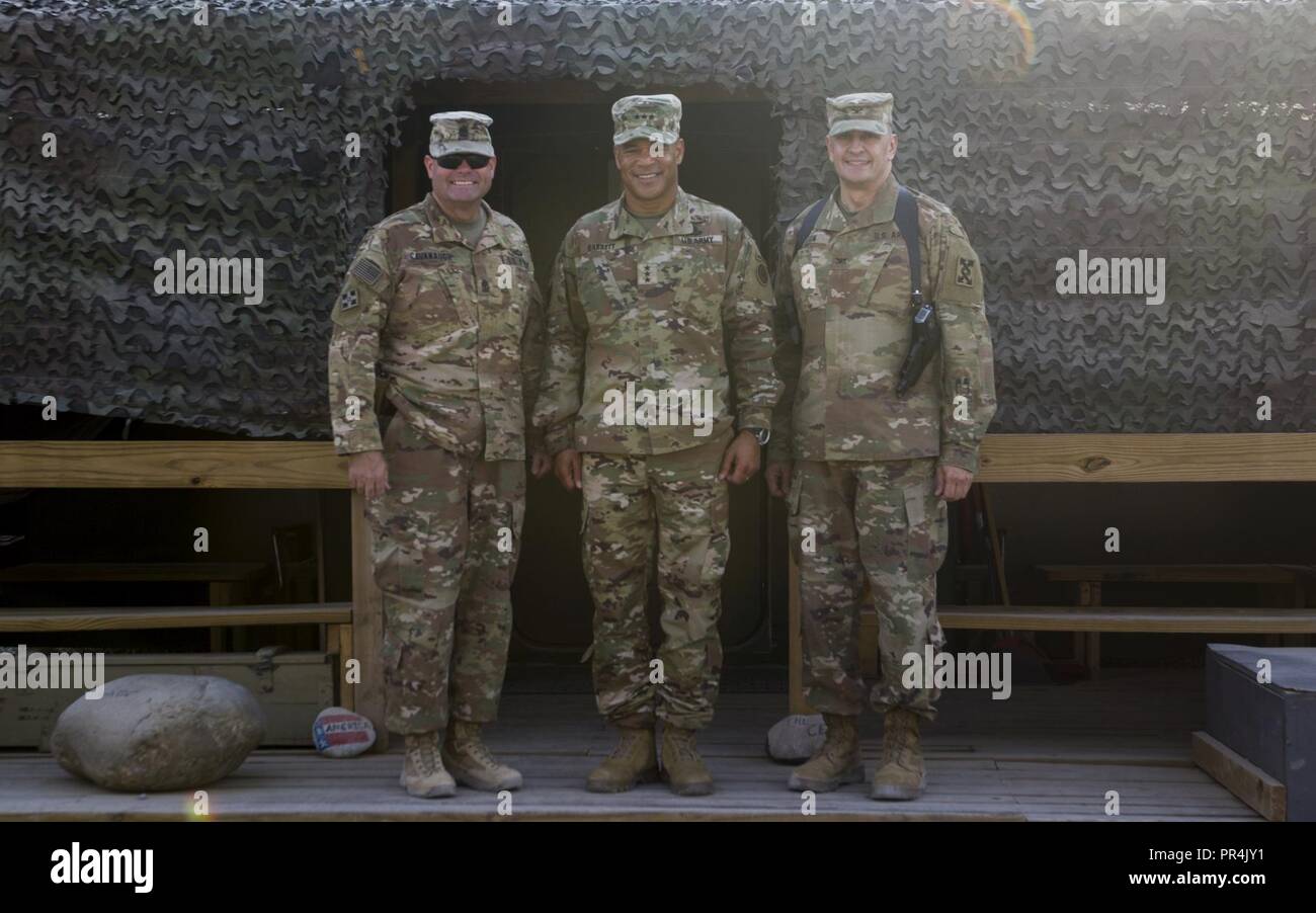 U.S. Army Lt. Gen. Michael X. Garrett, U.S. Army Central commander ...