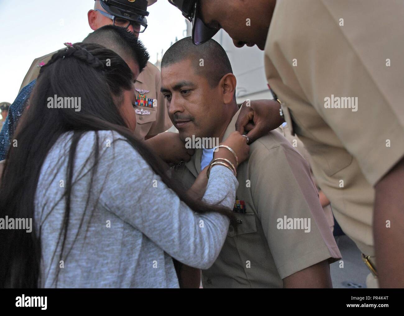 SAN DIEGO (Sept. 14, 2018) Chief Aviation Boatswain’s Mate (Handling ...
