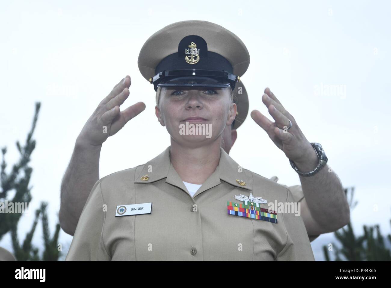 Wash. (Sept. 14, 2018) - Chief Hospital Corpsman Jenny Singer, a native ...