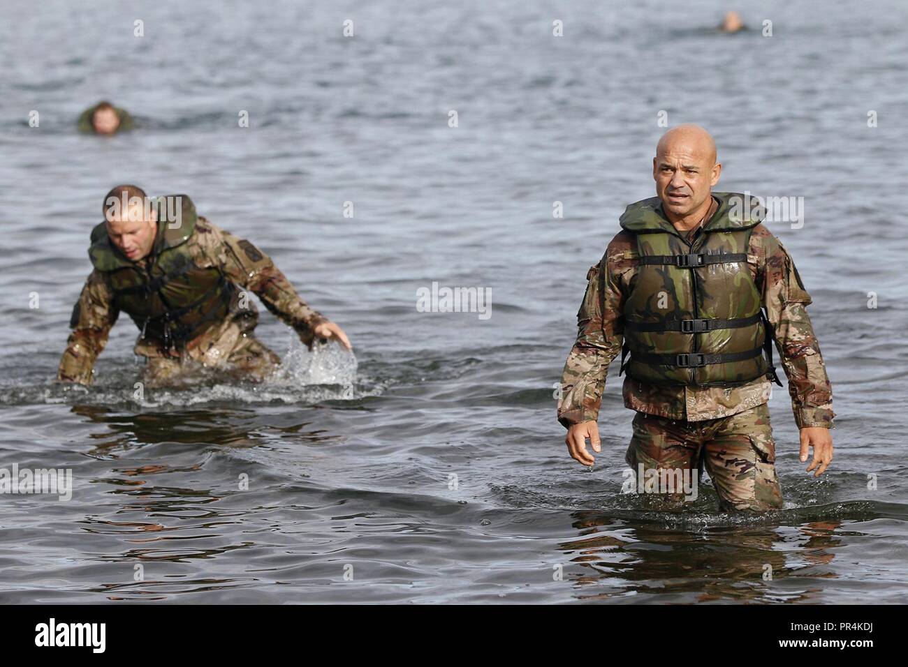 Soldiers of the 41st Engineer Battalion, 2nd Brigade Combat Team, 10th ...