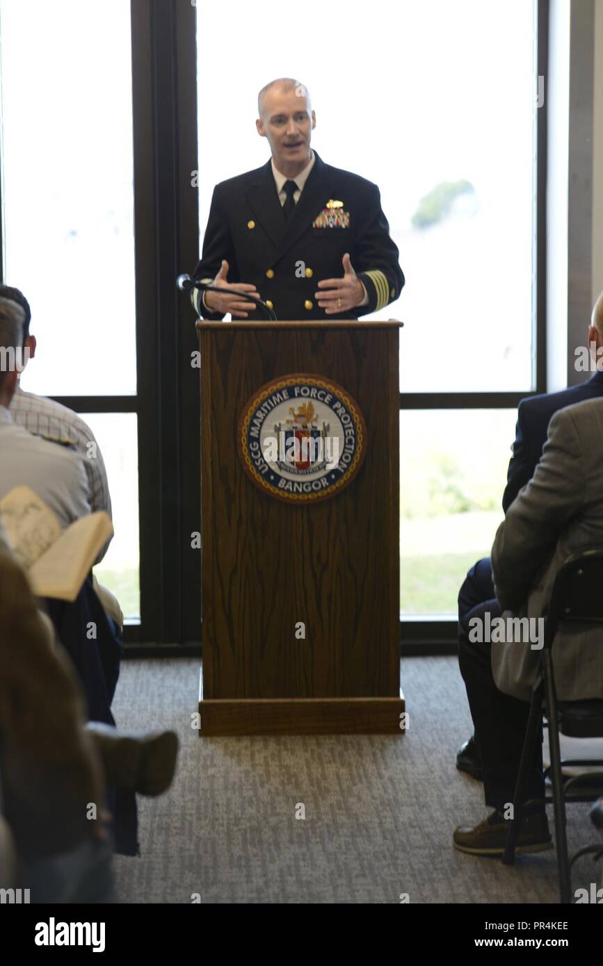 Capt. Chad Brooks, commanding officer, Naval Facilities Engineering ...