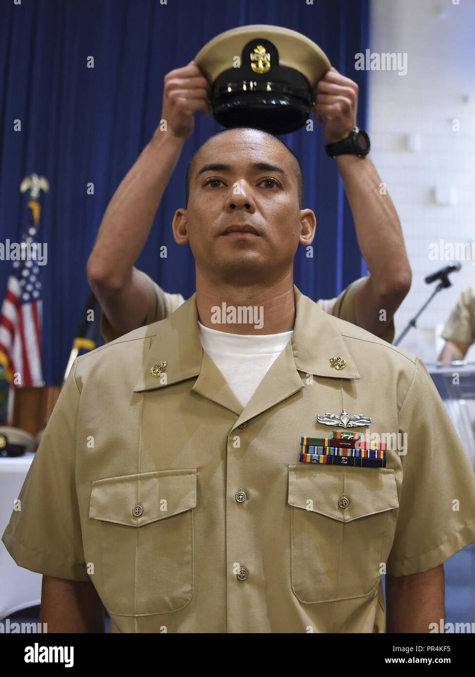 PEARL HARBOR (Sept. 14, 2018) Chief Quartermaster Travis Ancheta ...